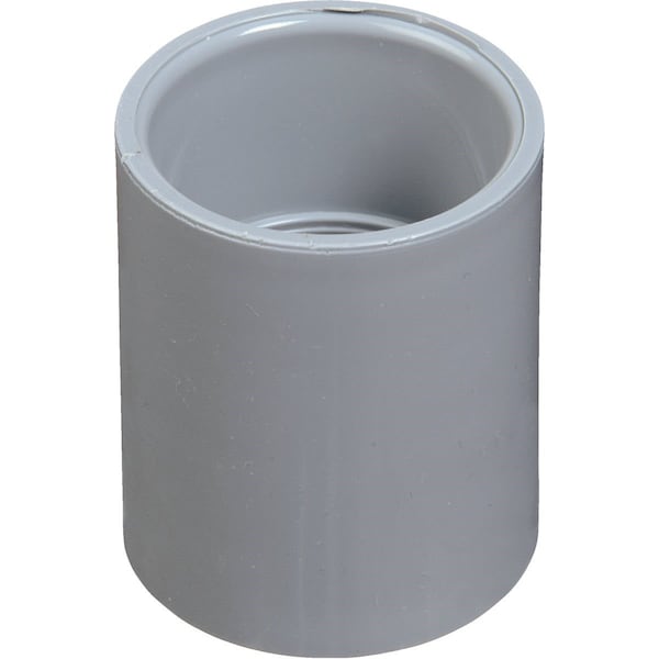 Abb Conduit Fitting Coupling, 3/4 in, PVC, PVC Coated, Gray E940ERCTN | Zoro